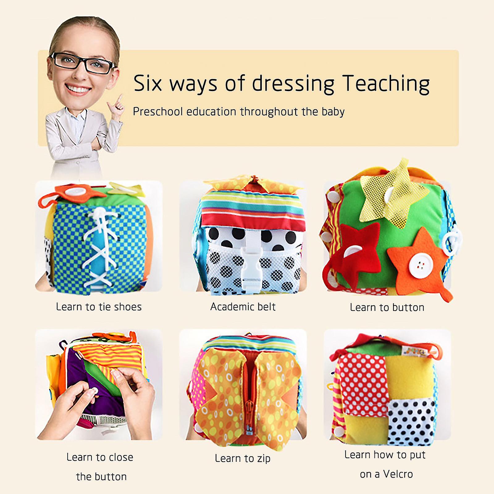 Desenvolvimento Intelectual, Brinquedos De Pano De Bebê, Aprendendo A ...