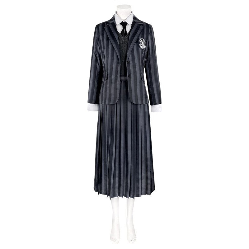 Filme Quarta-feira Addams Cosplay Costumes College Uniform Suit - Carrefour