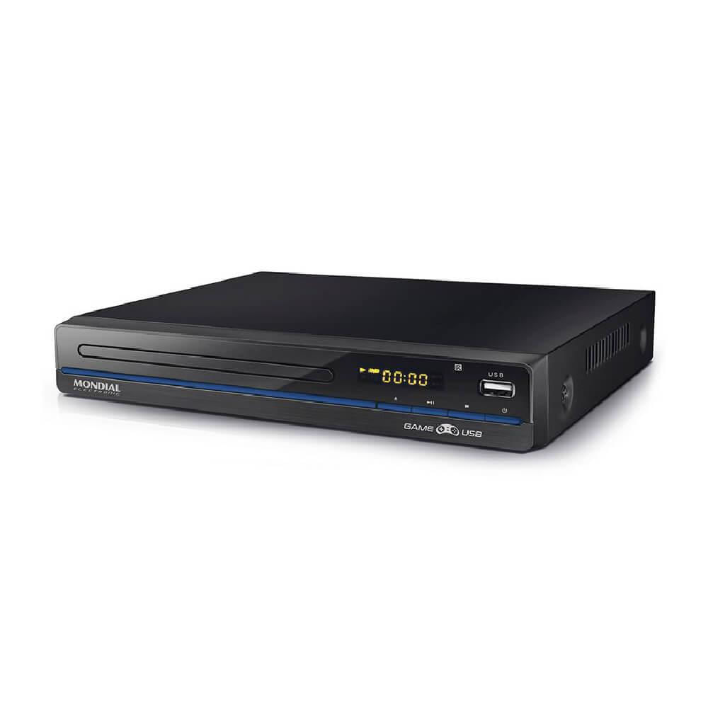Dvd Player Mondial D-21 Com Função Game E Karaokê - Bivolt - Carrefour
