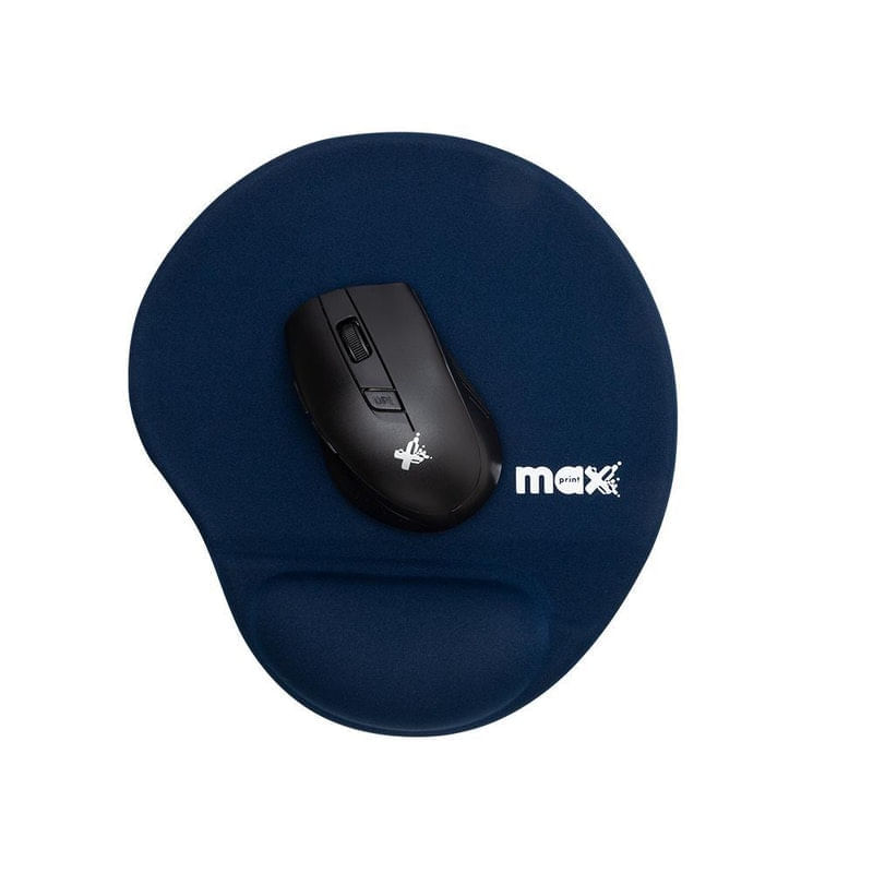 Base Para Mouse Com Apoio Em Gel Azul Maxprint - Carrefour