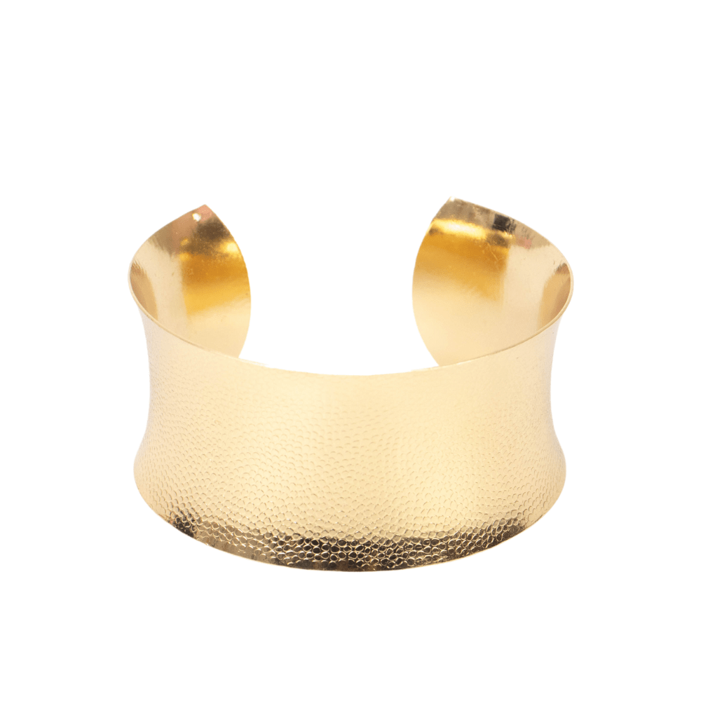 Pulseira Bracelete Com Textura Aline Dourado - Carrefour