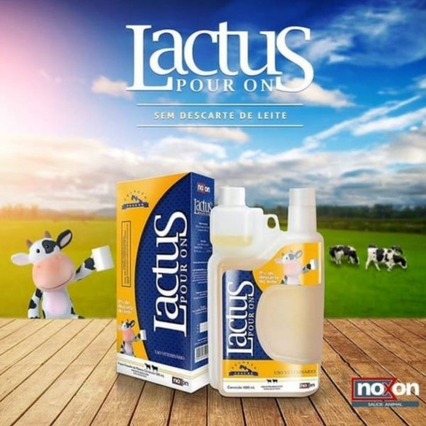 Lactus Solução Pour On Antiparasitário Zero Descarte Para Leite 1 Litro ...