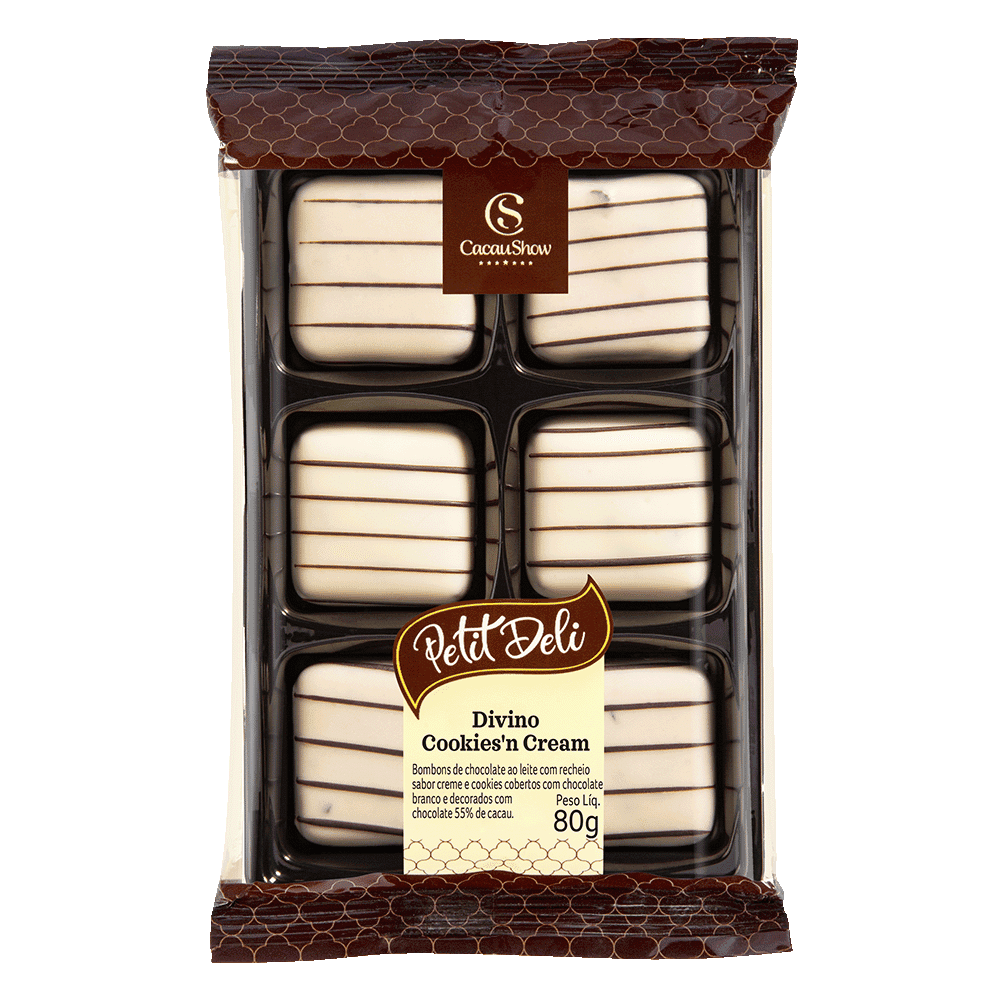 Petit Deli Cookies And Cream 80g Cacau Show - Carrefour