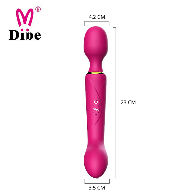 Varinha Mágica E Vibrador Ponto G 7 Velocidades Dibe - Carrefour