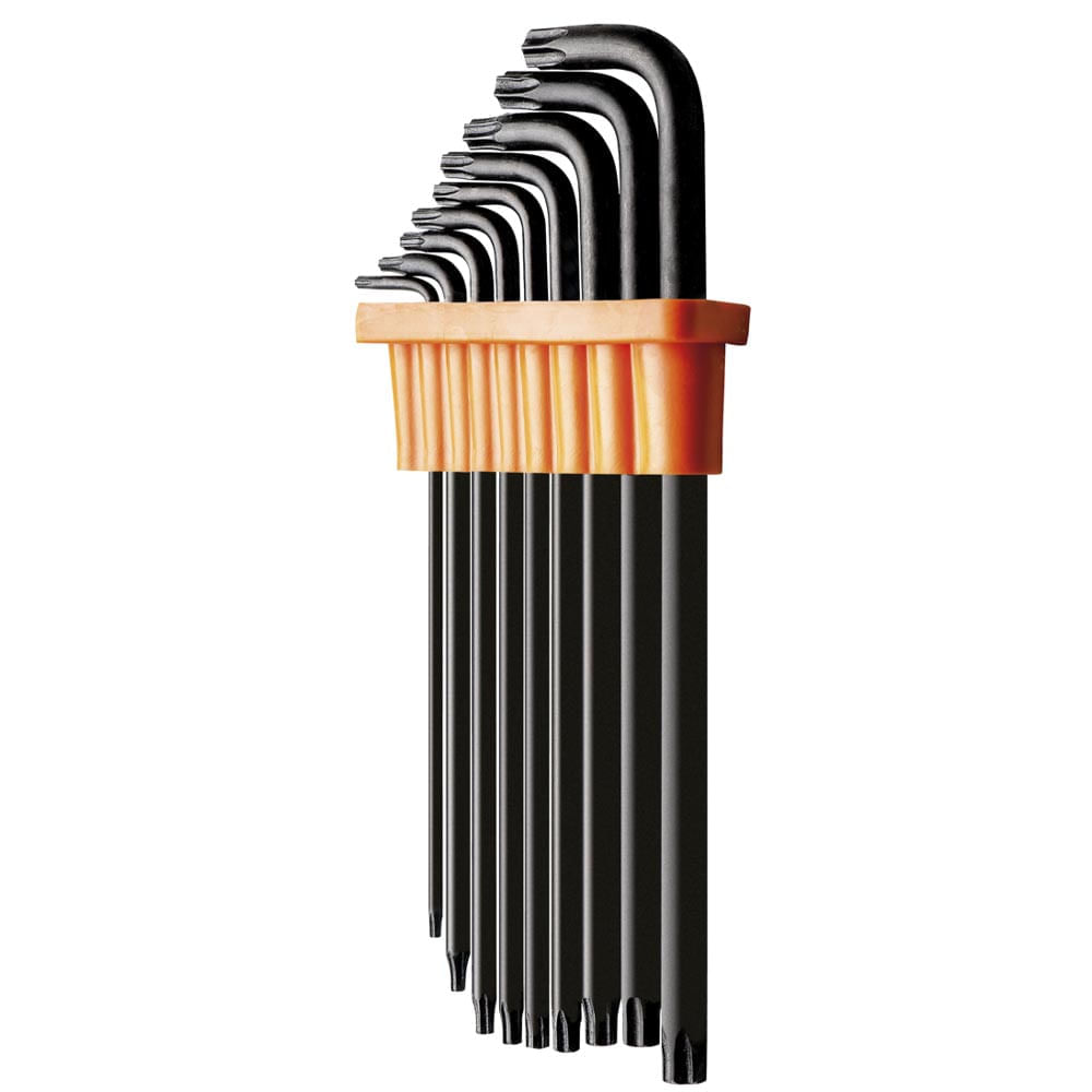 Jogo De Chave Torx Longa T10 A T50 Tramontina 9 Peças 44452209 Chave