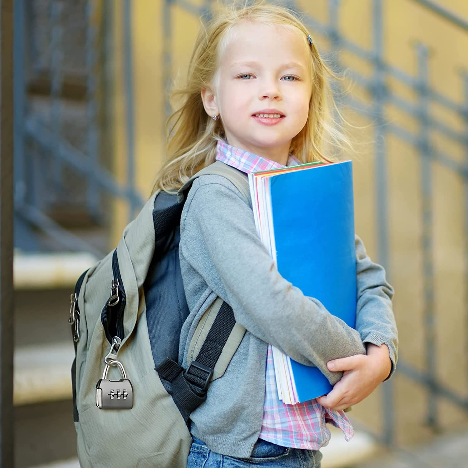Cadeado De Combinação De 3 Dígitos Para Códigos De Cadeado De ...