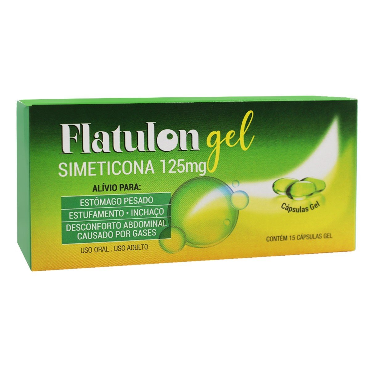 Flatulon 125mg 15 Cápsulas - Carrefour