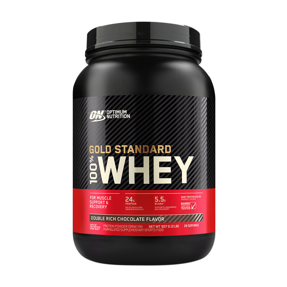 Whey Protein Gold Standard Optimum Chocolate 907g - Carrefour