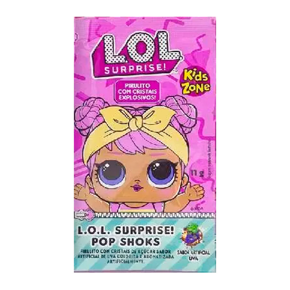Pirulito Com Cristal Explosivo Pop Shoks Kids Zone Lol Surprise ...