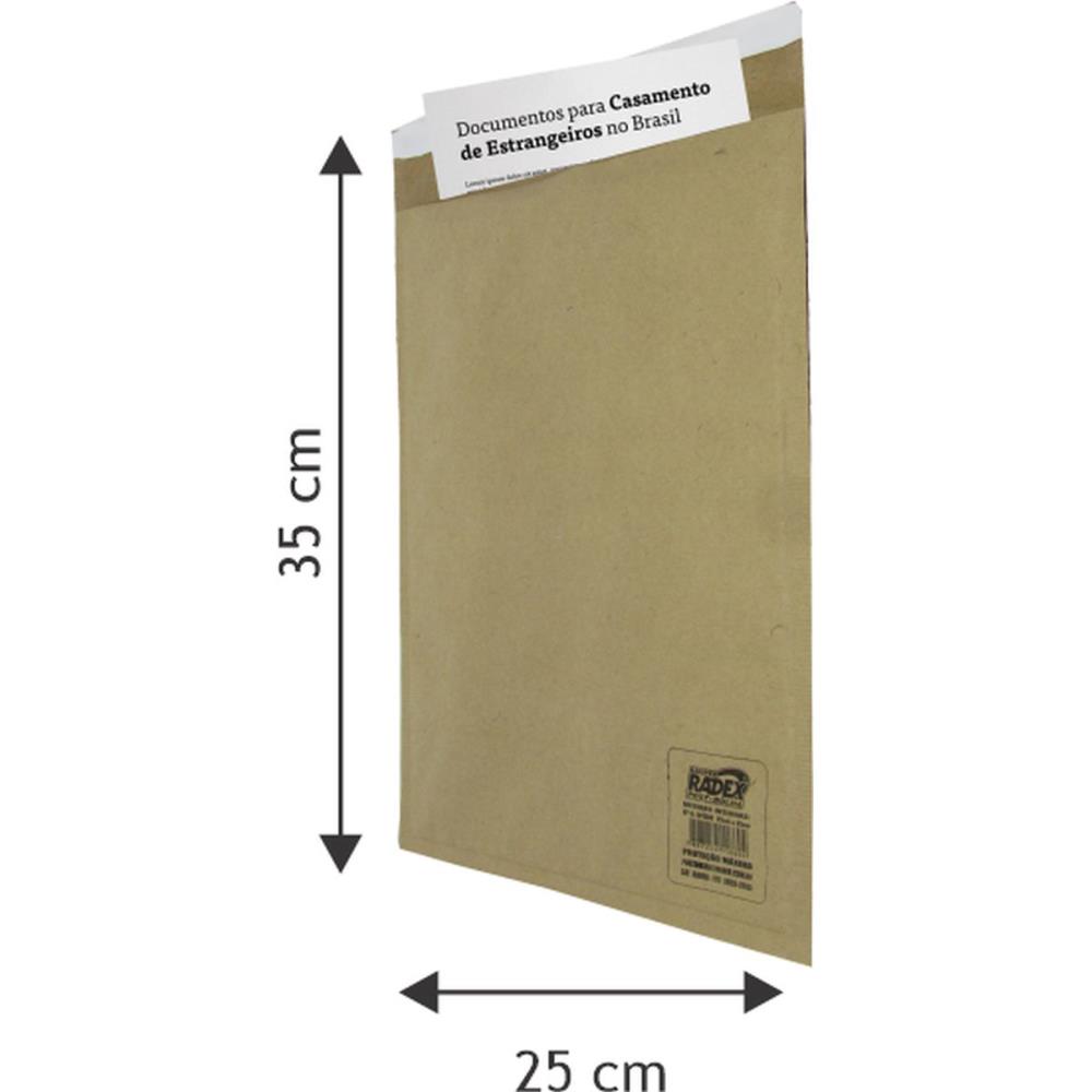 Envelope Bolha Postbolha Papel Kraft N8 25x35 - Carrefour