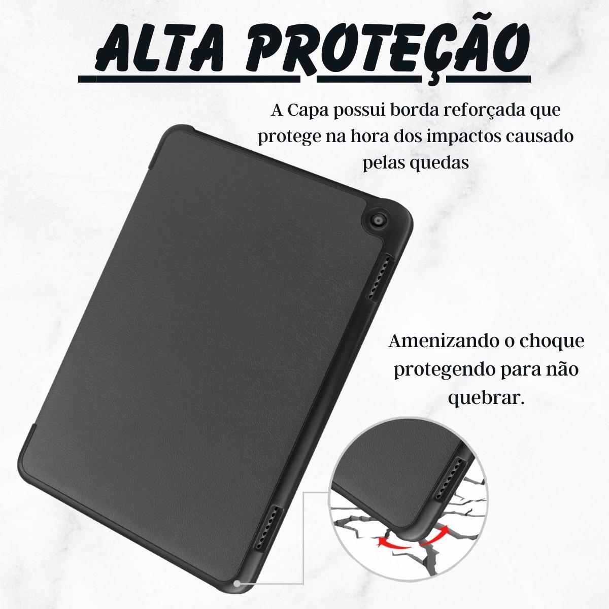 Capa Para Tablet Amazon Fire Hd 8 Plus (2022) + Caneta Touch - Carrefour