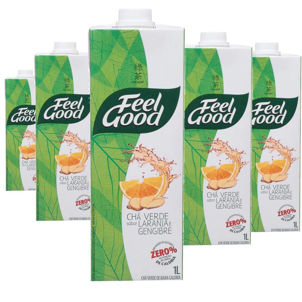 Chá Feel Good Laranja Com Gengibre 1l (6 Unidades) - Carrefour