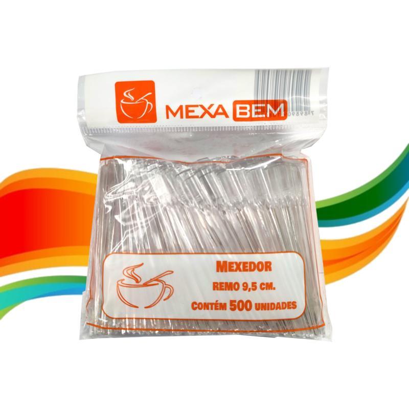 Mexedor Tipo Remo 9,5 Cm C/500 Café Chá Mexa Bem - Carrefour