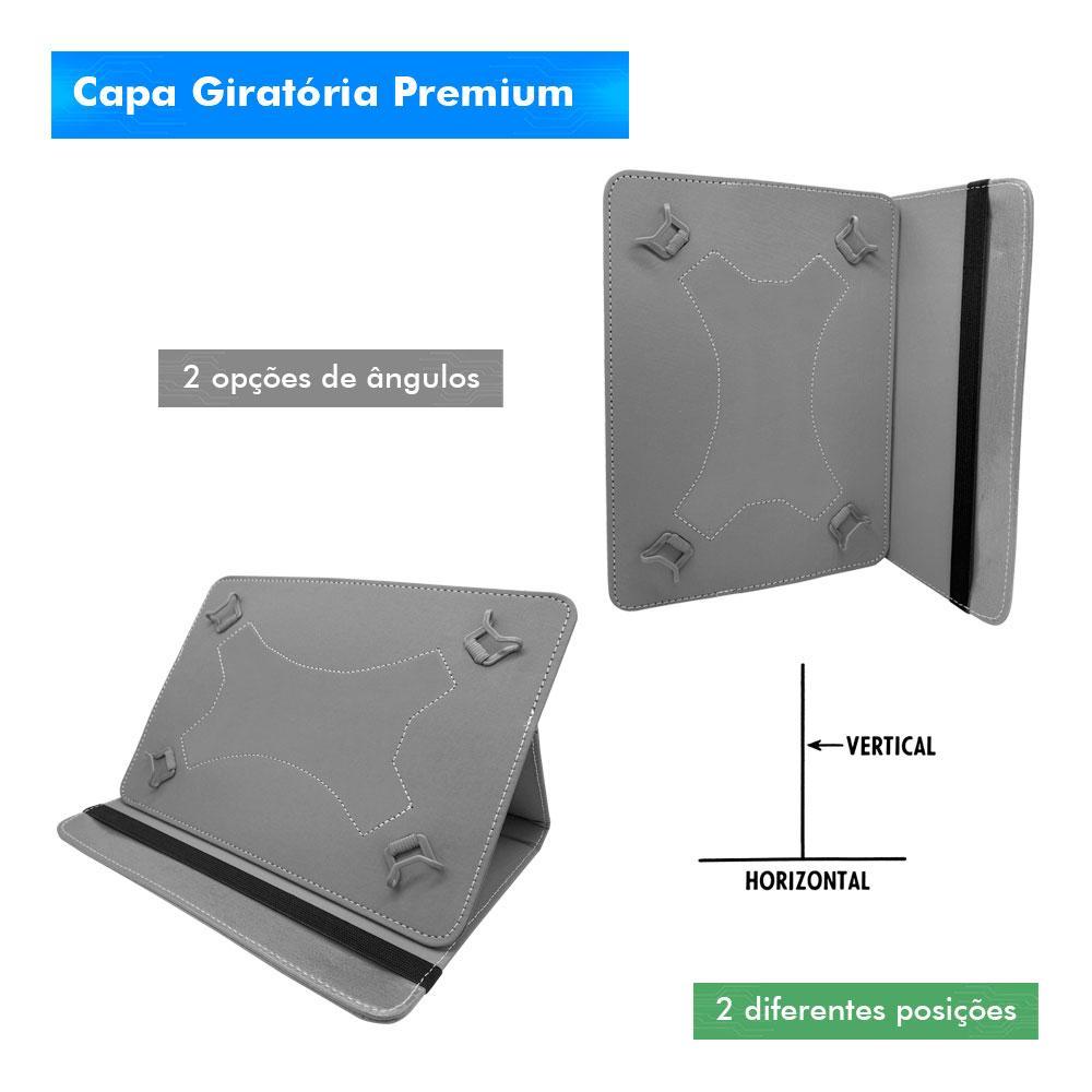 Capa Tablet 8 Polegadas Case Pasta Todas As Marcas - Preta - Carrefour
