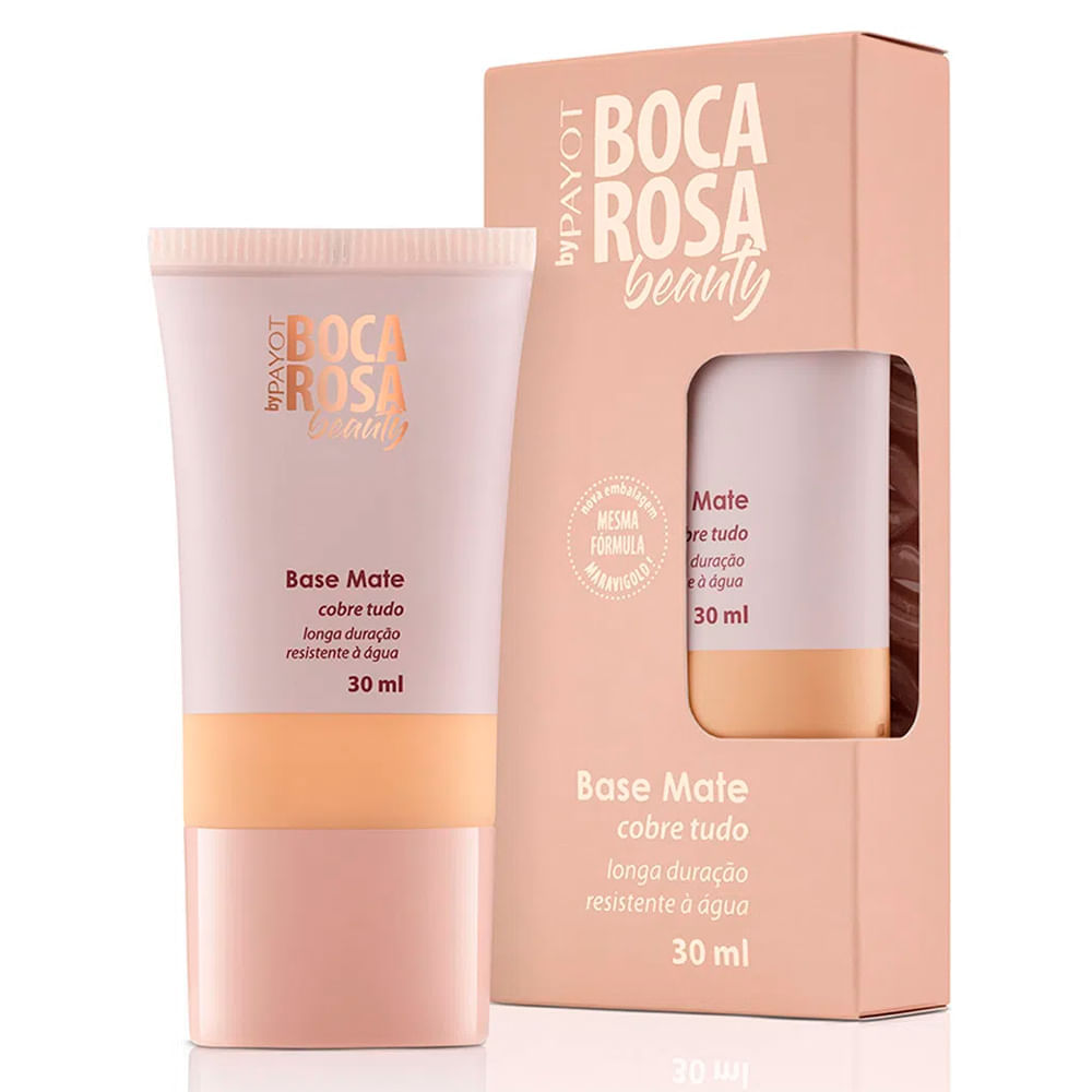 Base Líquida Boca Rosa Beauty By Payot Mate Cor 03 Francisca 30ml - Carrefour