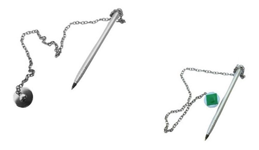 Caneta Fixa Com Corrente Para Balcão Mesa Tipo Moeda - Carrefour Caneta Fixa Com Corrente Para Balcão Mesa Tipo Moeda - Carrefour