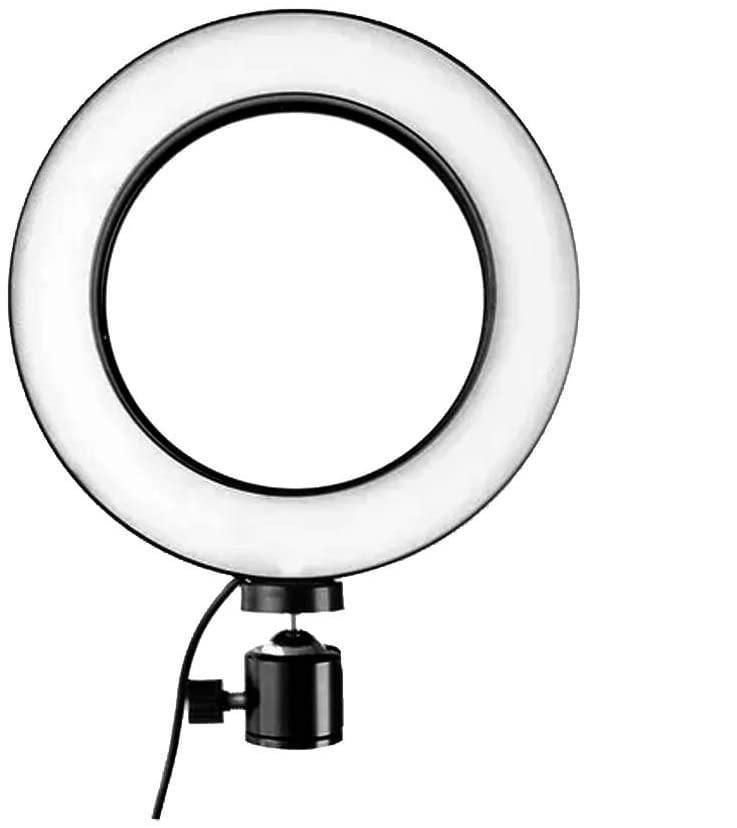 Luz E Iluminador Ring Light 6 Polegadas Led Usb Led De Mesa - Carrefour