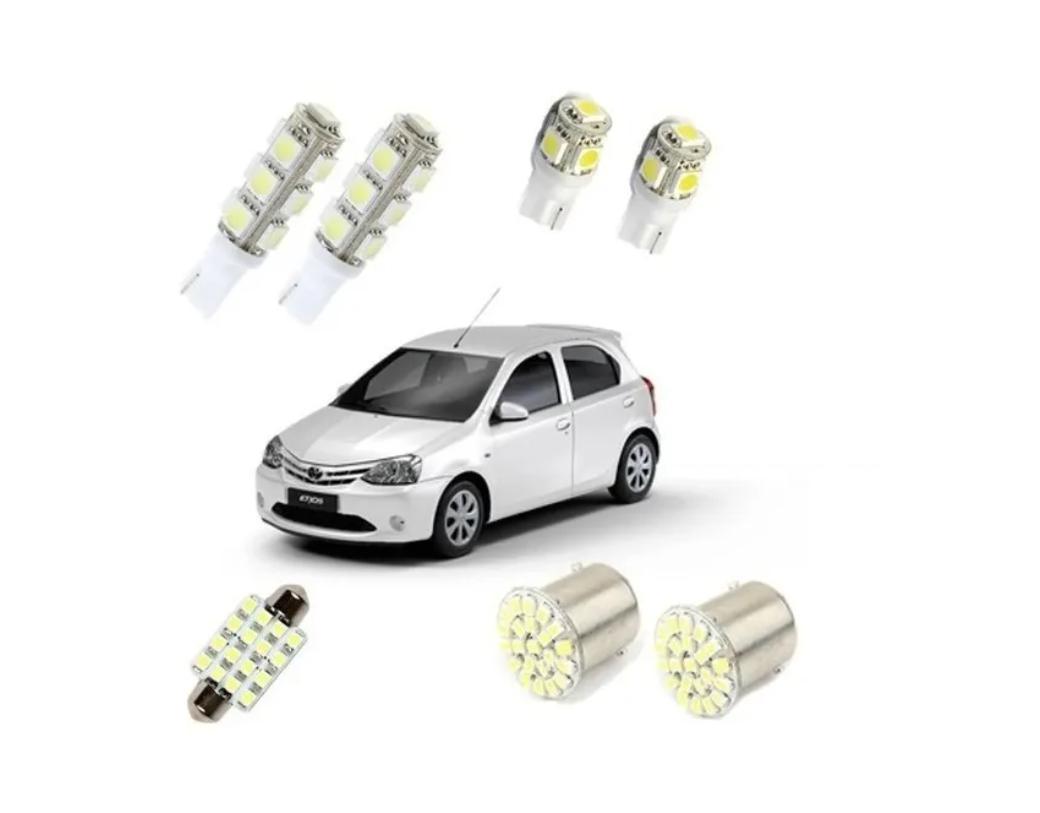 Kit Lâmpada Led Toyota Etios Todos Os Anos E Modelos - Carrefour