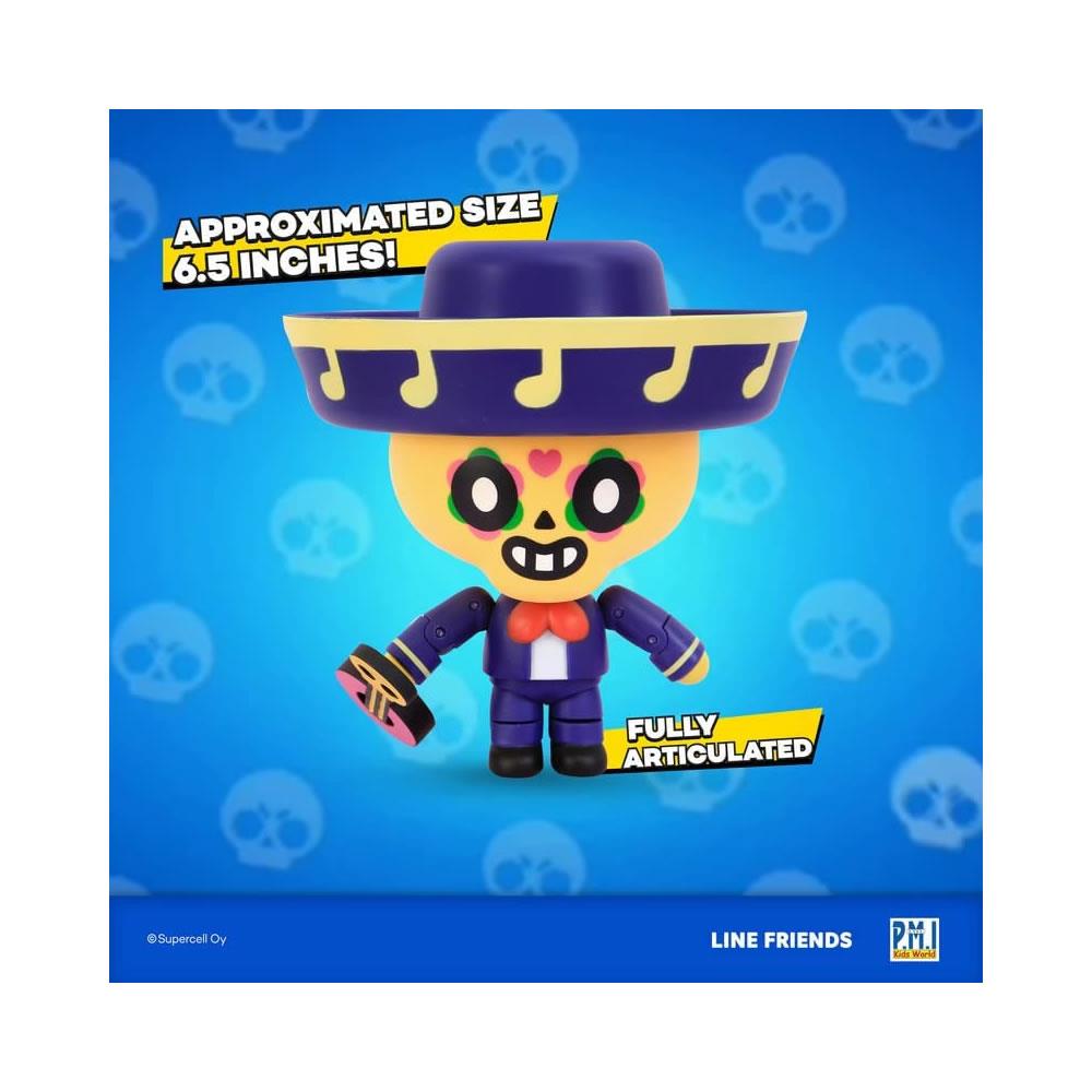 Brawl Stars Action Figure Poco Brawler Guitarra Destacável - Carrefour