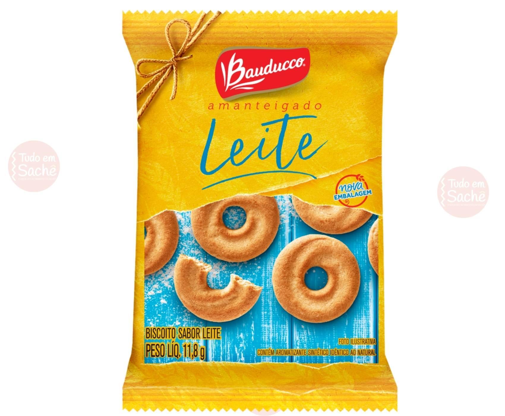 Bolachas Biscoito Amanteigado + Maizena Bauducco 320 Sachês - Carrefour