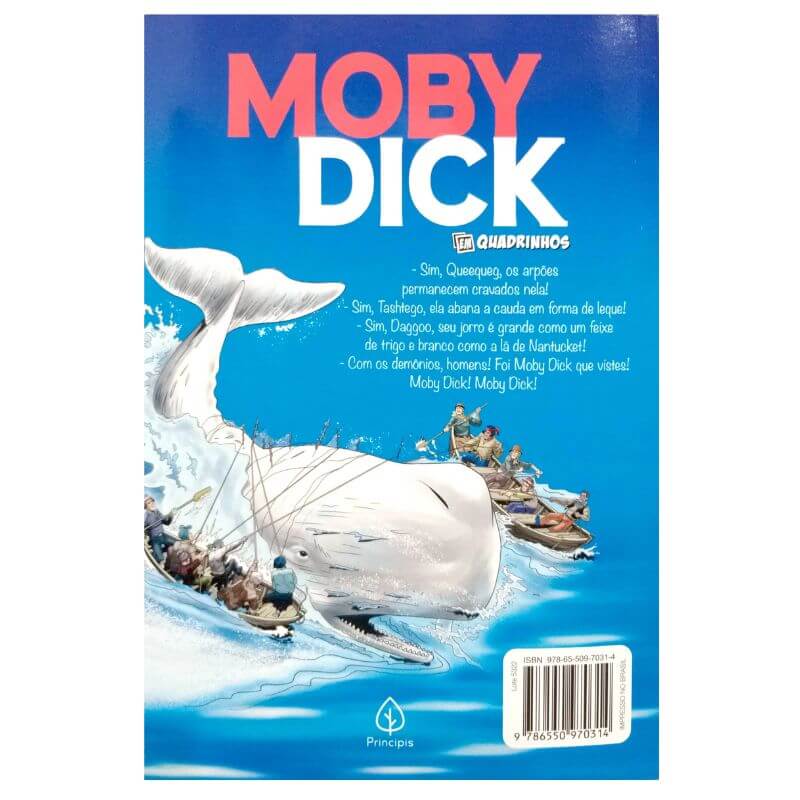 Livro Físico Moby Dick Em Quadrinhos Herman Melville - Carrefour