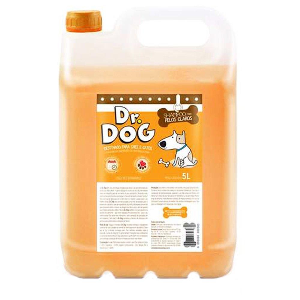 Shampoo Dr. Dog Clareador Perfumaria Fina - 5 Litros - Carrefour