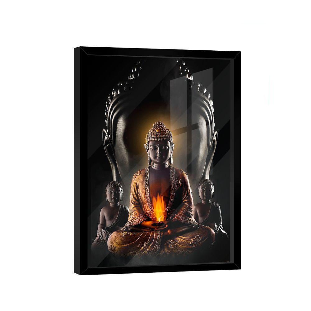 Quadro Buda Fire -- Br Artes - Carrefour