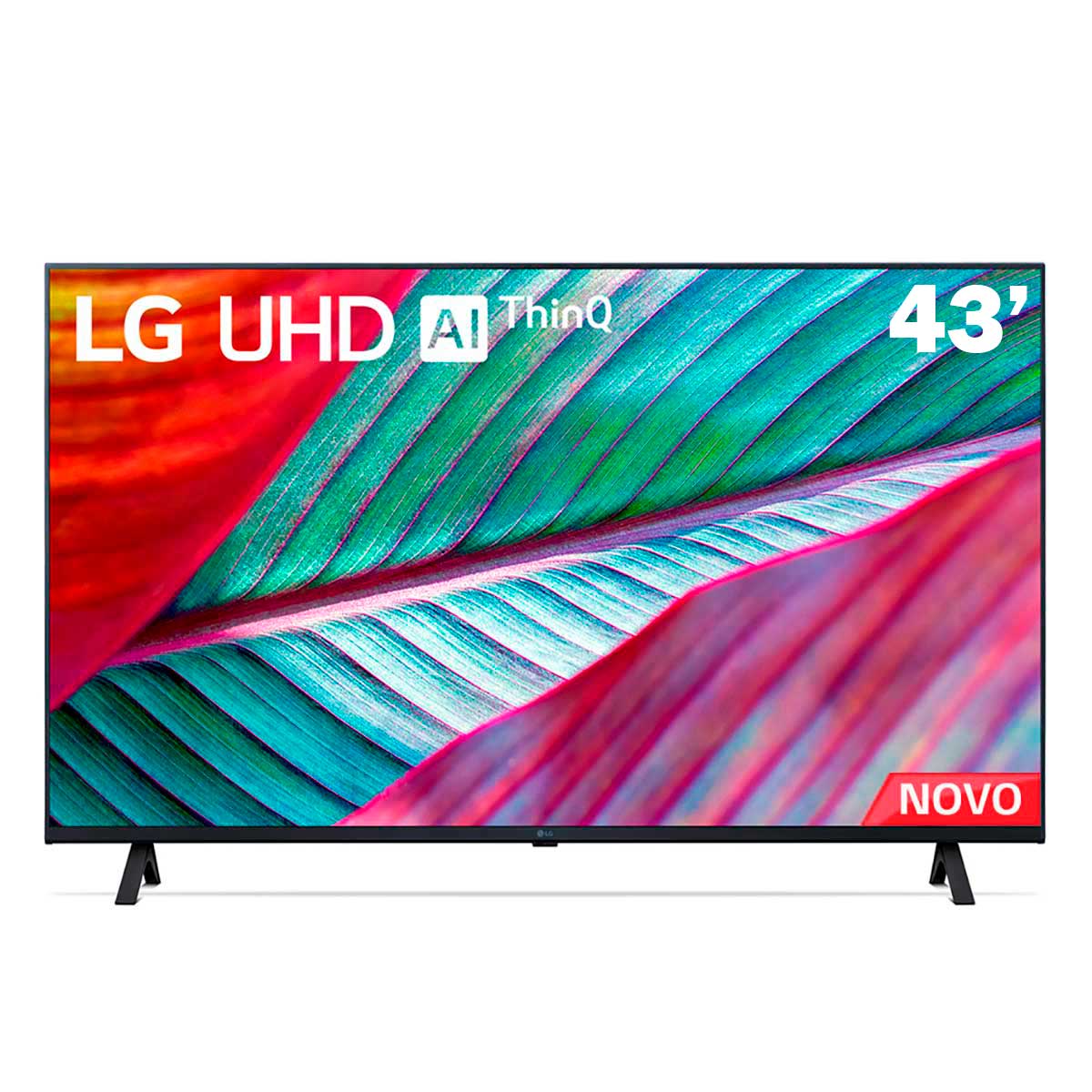 Smart TV 43" 4K LG UHD ThinQ AI 43UR7800 HDR Bluetooth Alexa Google ...