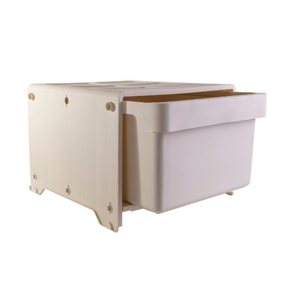 Caixa Organizadora Kz Container Cor Marzipan - Carrefour