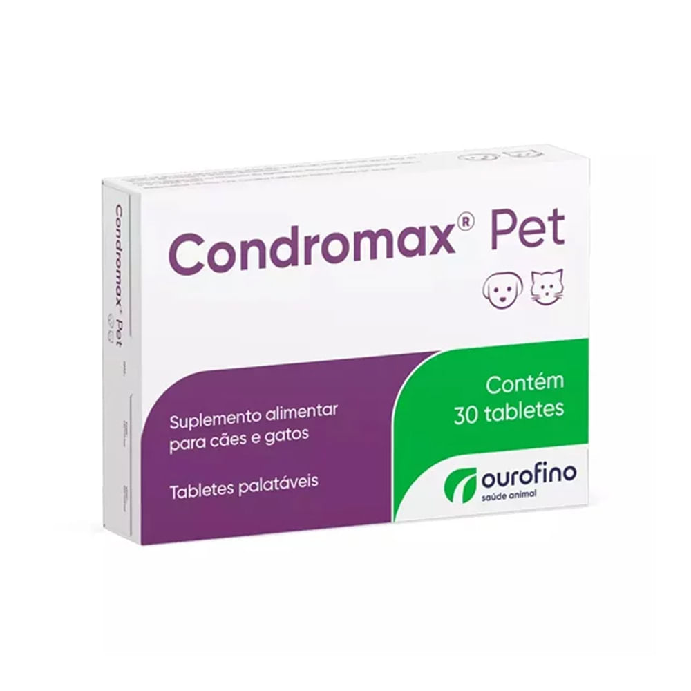 Suplemento Alimentar Condromax Pet 30 Tabletes - Carrefour