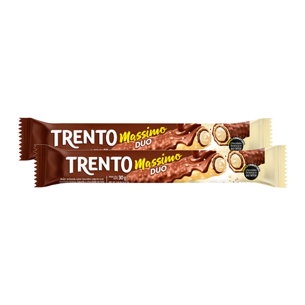 Kit 2 Chocolate Trento Massimo Duo 30g - Carrefour