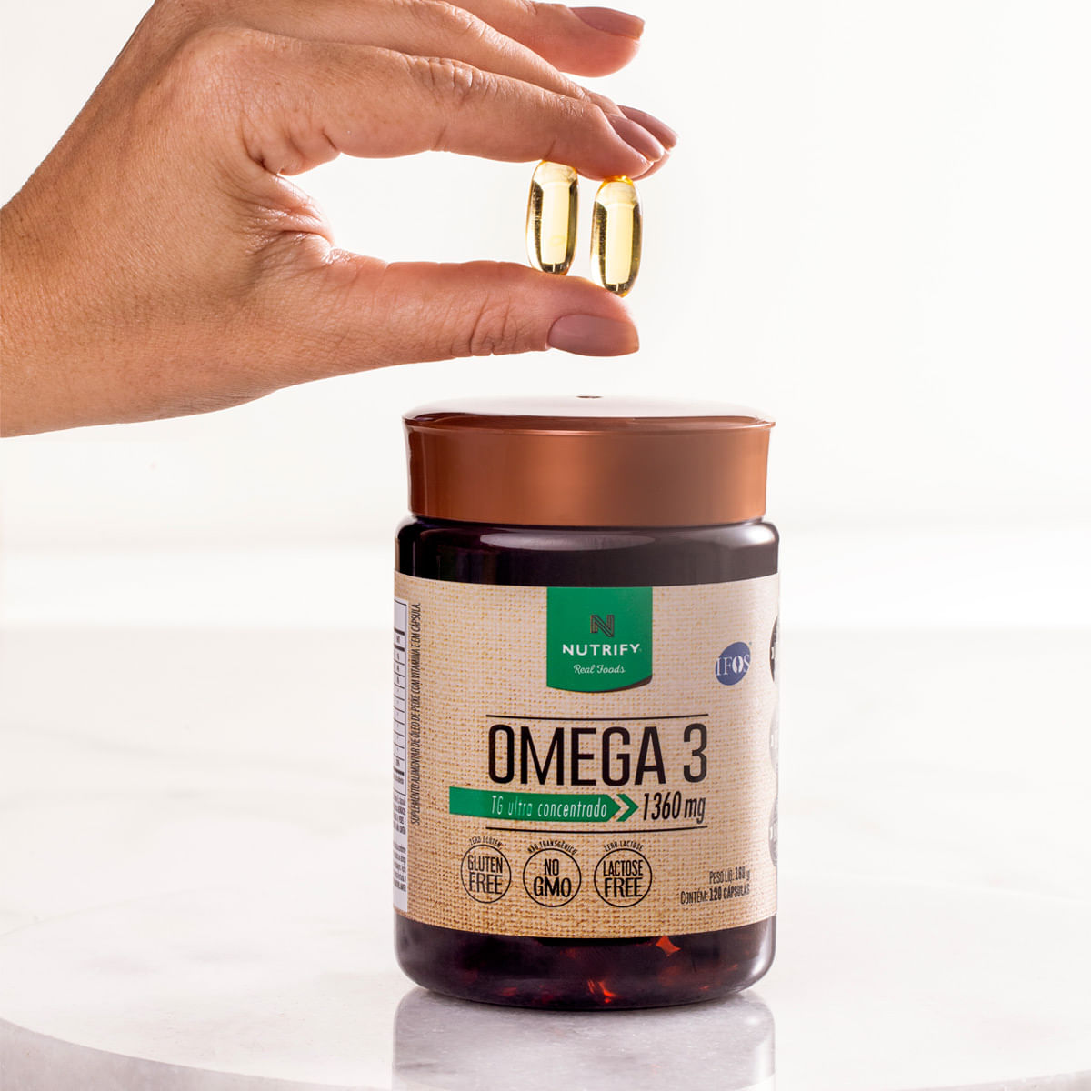 Ômega 3 Nutrify Tg Ultra Concentrado 60 Cápsulas - Carrefour