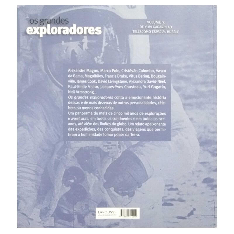 Livro Físico Coleção Os Grandes Exploradores Larousse Volume 3 De Yuri ...