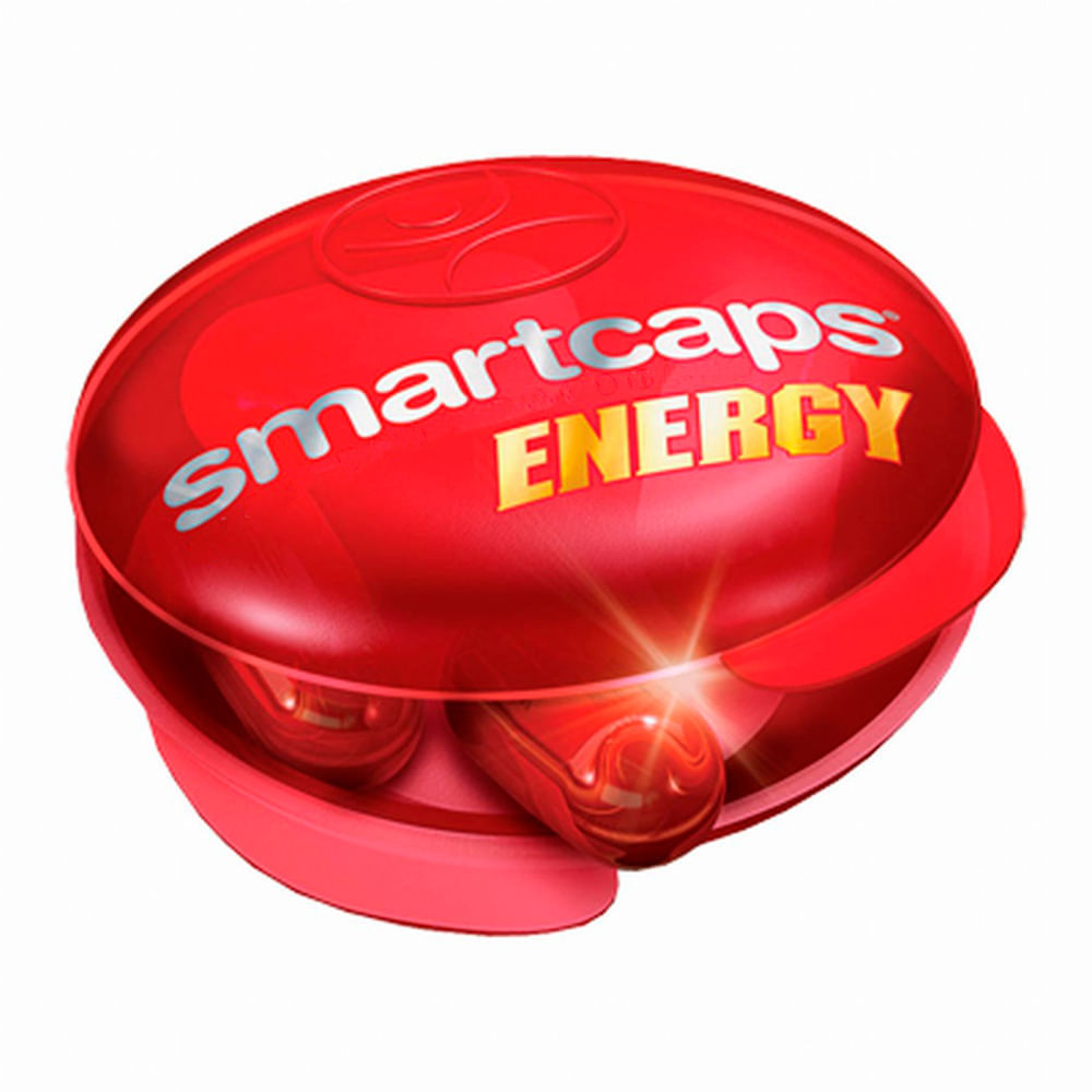 Energético Smartcaps Energy Com 4 Cápsulas - Carrefour