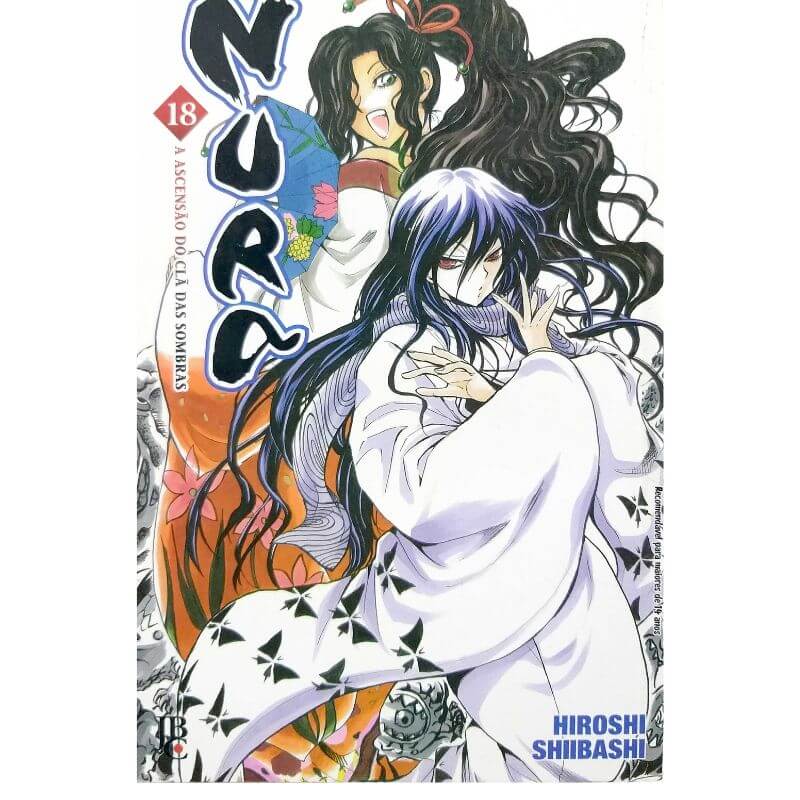 Livro Físico Hq Mangá Nura A Ascensão Do Clã Das Sombras Volume 18 ...