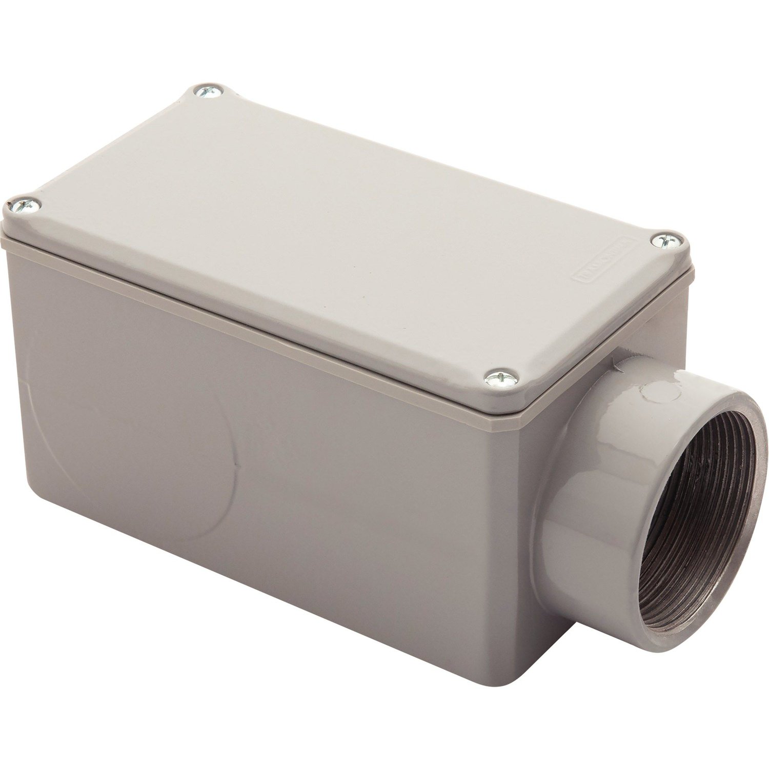 Condulete Fixo 'e' 2 Polegada Com Tampa / Com Rosca Npt / Com Pintura ...