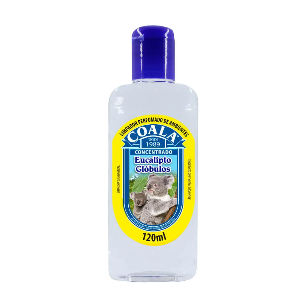 Essência Limpeza Concentrada Glóbulos Eucalipto Coala 120ml - Carrefour
