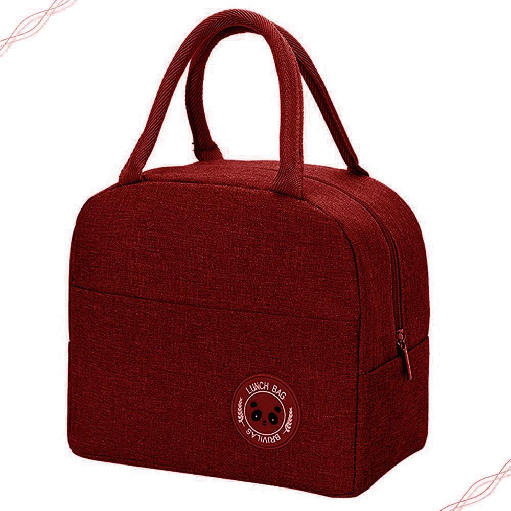 Bolsa Térmica Para Marmita Lunch Bag Vinho - Brivilas - Carrefour