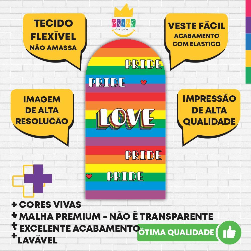 Painel De Festa Decorativo Romano Lgbt 180cm X 90cm - Carrefour