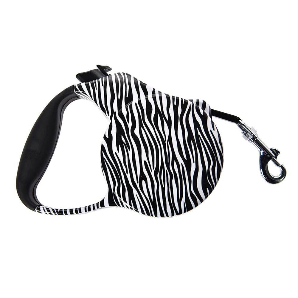 Guia Retrátil Zebra Para Cães Até 15 Kg - 3 Metros - Carrefour