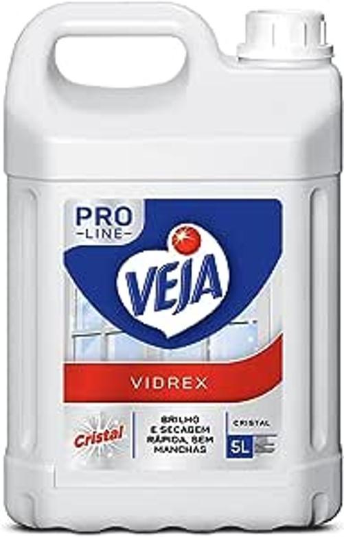 Limpa Vidros Veja 5l Vidrex Cristal Pro Line - Carrefour