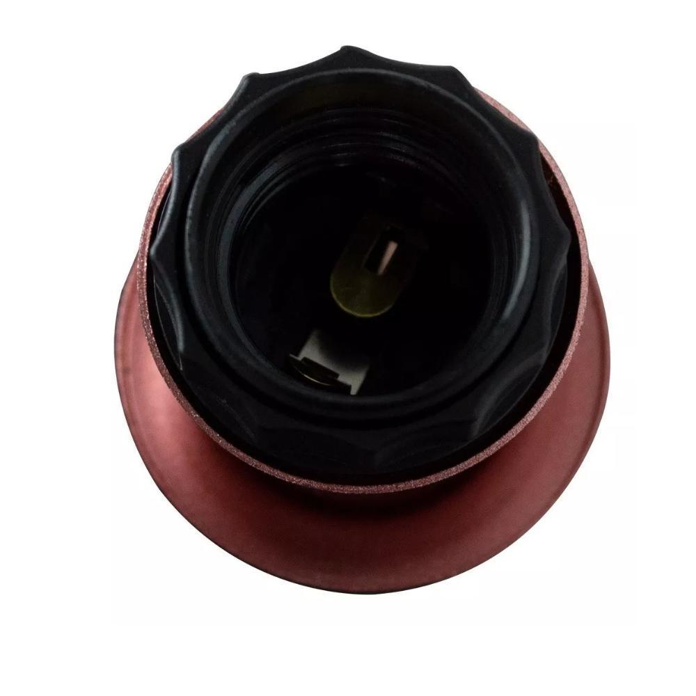 Arandela Interna Parede Moderna Rosegold Cup Branca E27 Biv - Carrefour