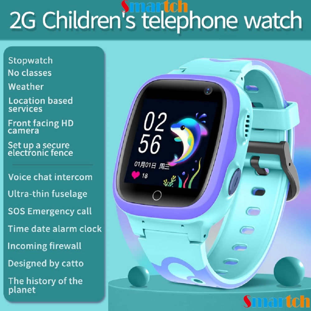 Smartwatch Infantil Smartch Rda8955 À Prova D'água Rosa - Carrefour