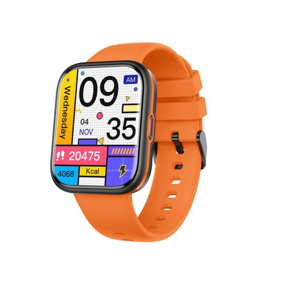 Smartwatch Smartch 15454 À Prova D'água Laranja - Carrefour
