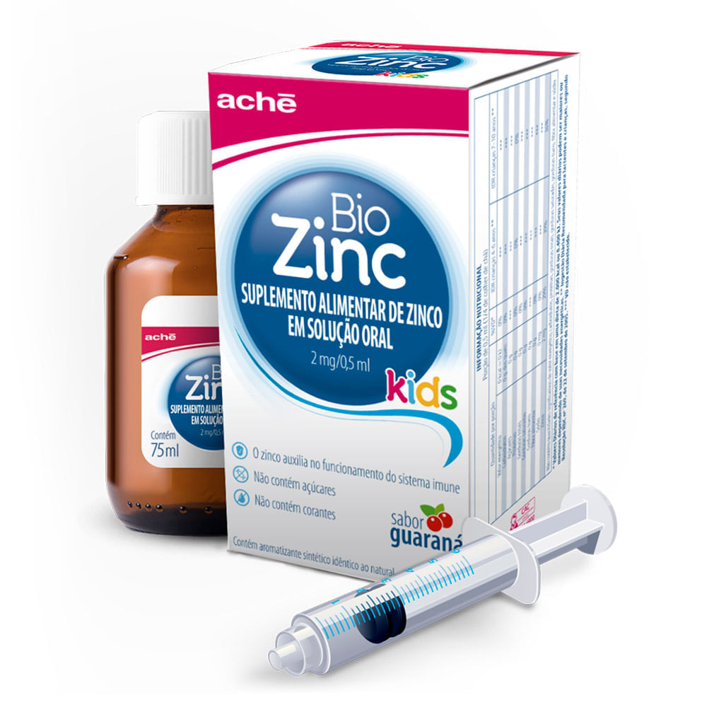 Biozinc Kids 2mg 75ml - Carrefour