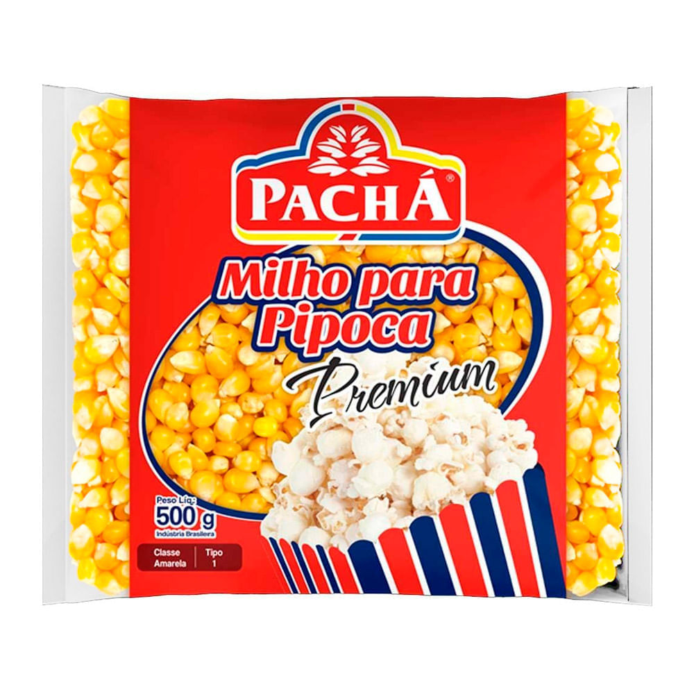 Milho Para Pipoca Premium Pachá 500g - Carrefour
