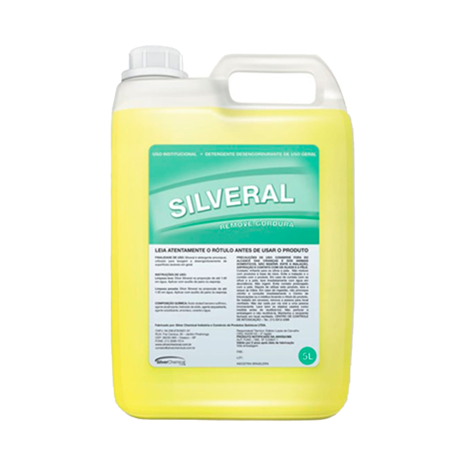 Limpador Para Pisos Silveral 5 Litros Silver - Carrefour