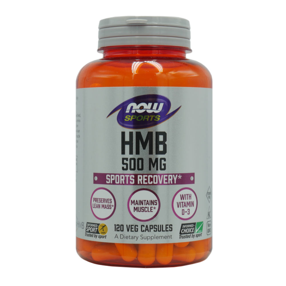 Hmb 500mg Now Foods Com Vitamina D3 120 Veg Caps 2un - Carrefour
