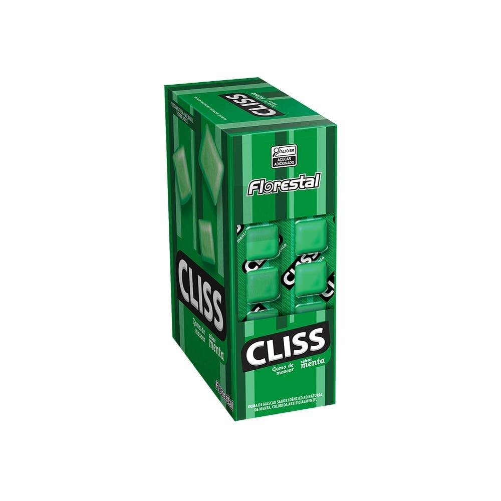 Chicle Florestal Cliss Menta 16,8g - Embalagem Com 12 Unidades - Carrefour