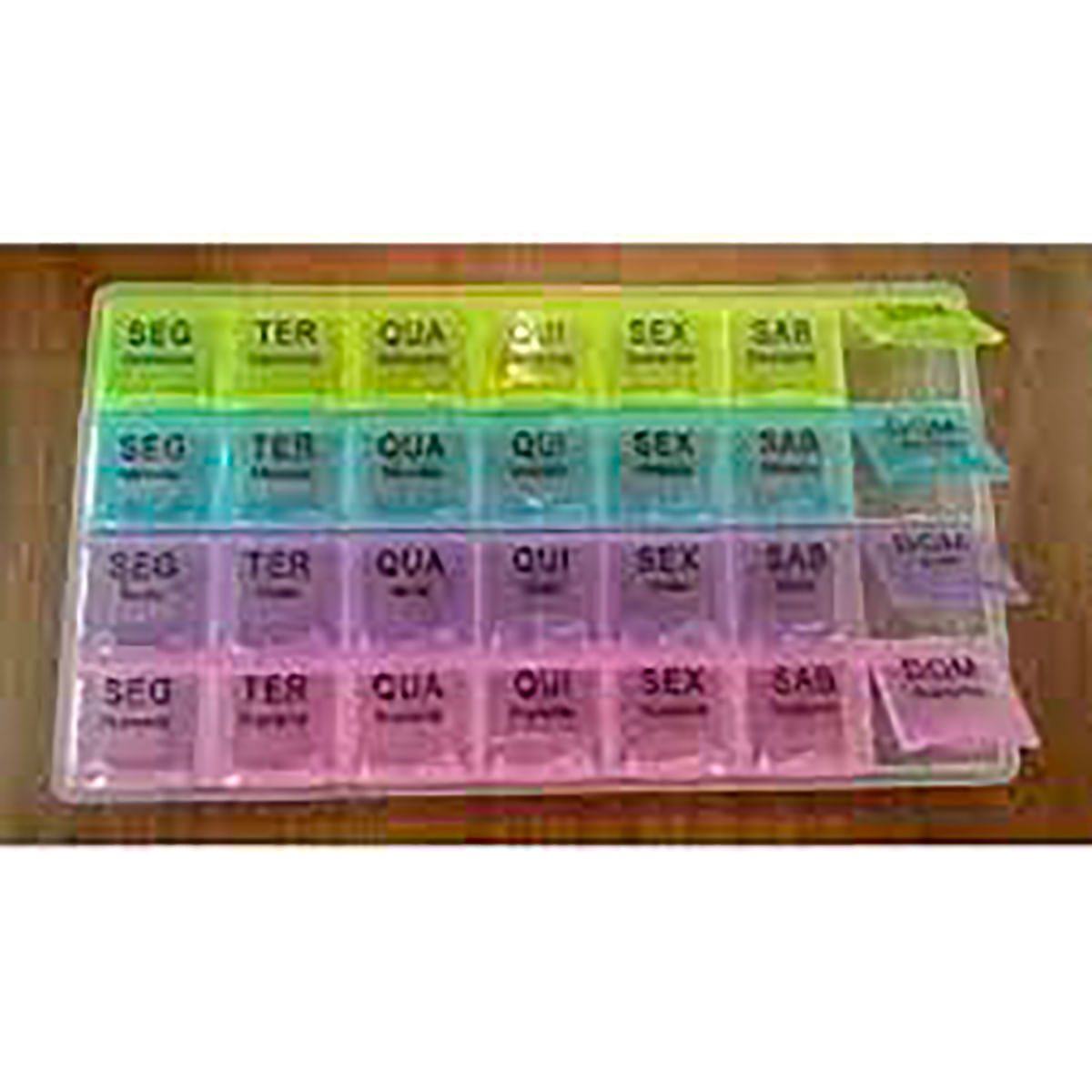 Porta Comprimido Semanal Manhã, Tarde E Noite - Carrefour